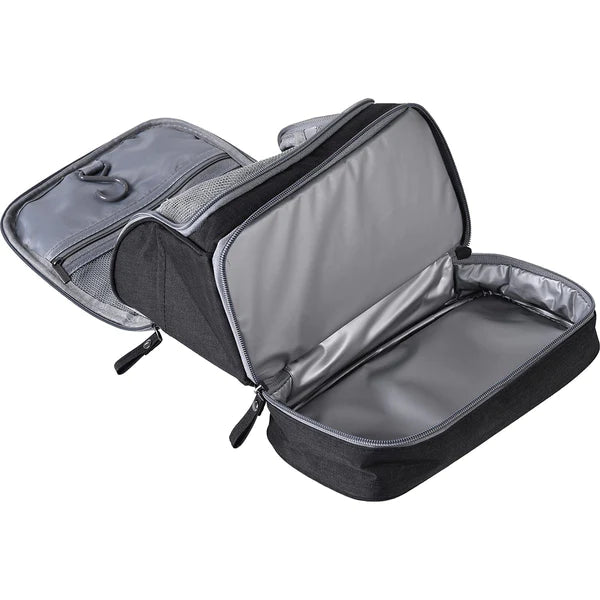LARGE 2 COMPARTMENT DOPP KIT BAG – Steel Grace