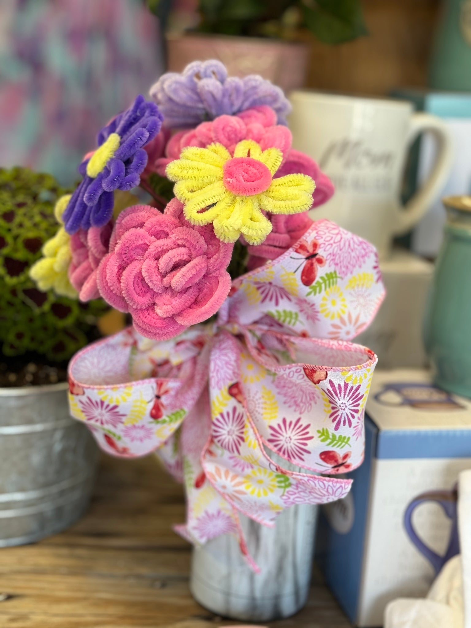 Pipe Cleaner Roses Bouquet – Steel Grace