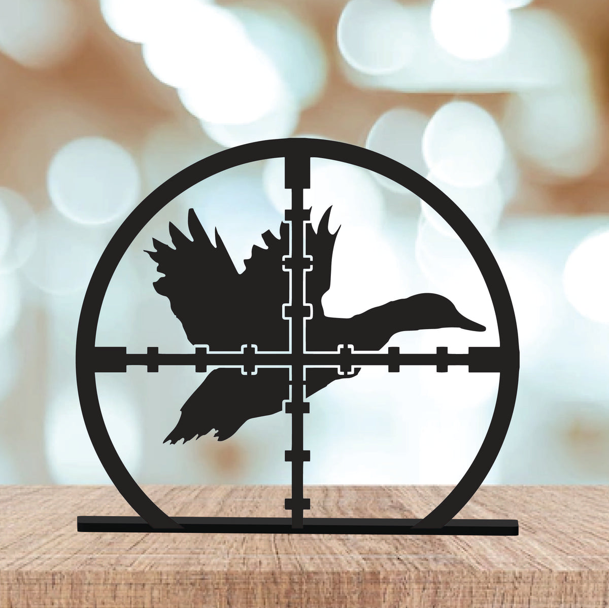 Duck in Scope - Shelf Sitter – Steel Grace